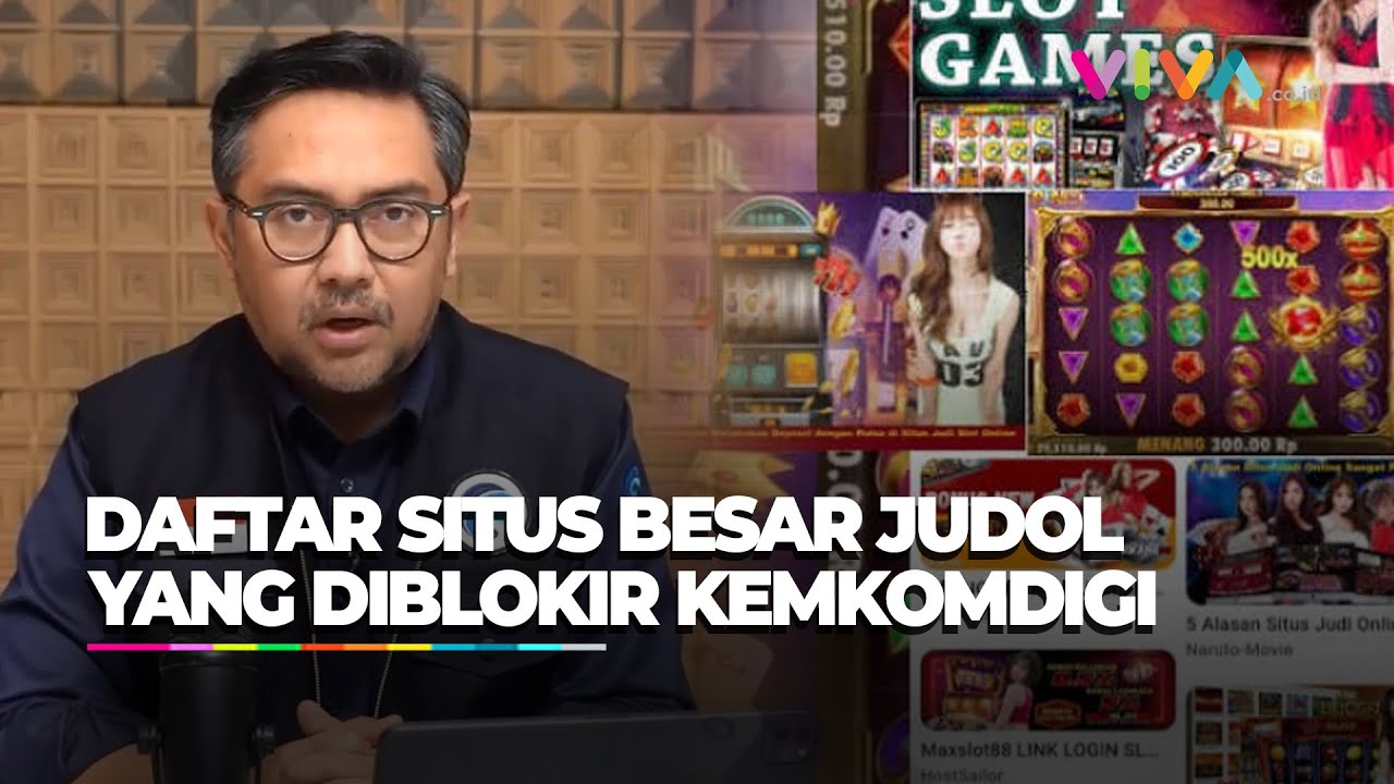 Daftar Situs Besar Judol yang Bikin Masyarakat Rungkad - YouTube