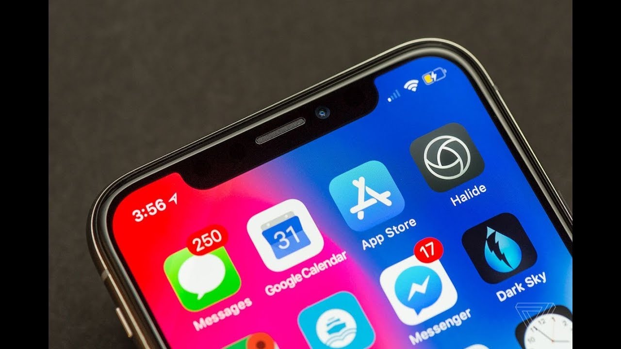 iPhone X OLED Panel - YouTube