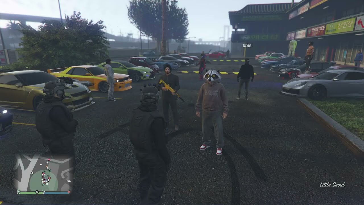 Grand Theft Auto V GSB6 Killing STOL-ASH and his goons - YouTube