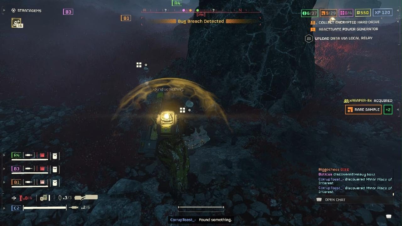 HELLDIVERS 2 Super Rare Sample Rock - YouTube