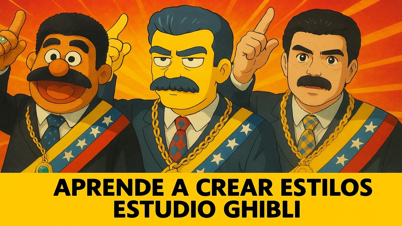 Como crear imagenes en Chat GPT al estilo Estudio GHIBLI, SIMPSON ...