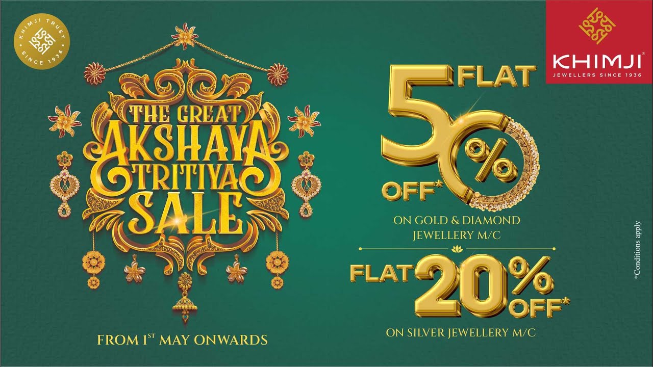 Celebrate Akshaya Tritiya with Khimji Jewellers: Exclusive Offers Await ...