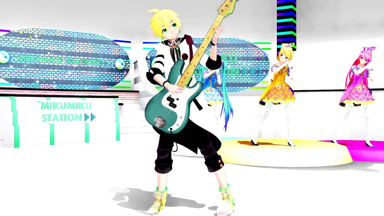 【MMD】 Gee 【Tda Kagamine Rin・Len 】 - YouTube
