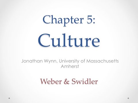 A Sociology Experiment Chapter 5, Part 2: Weber (Culture & Value) and ...