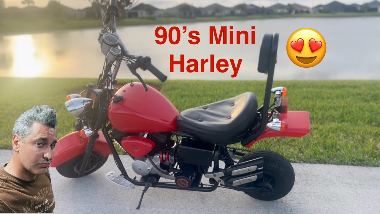 Mini Harley Davidson Restoration - YouTube