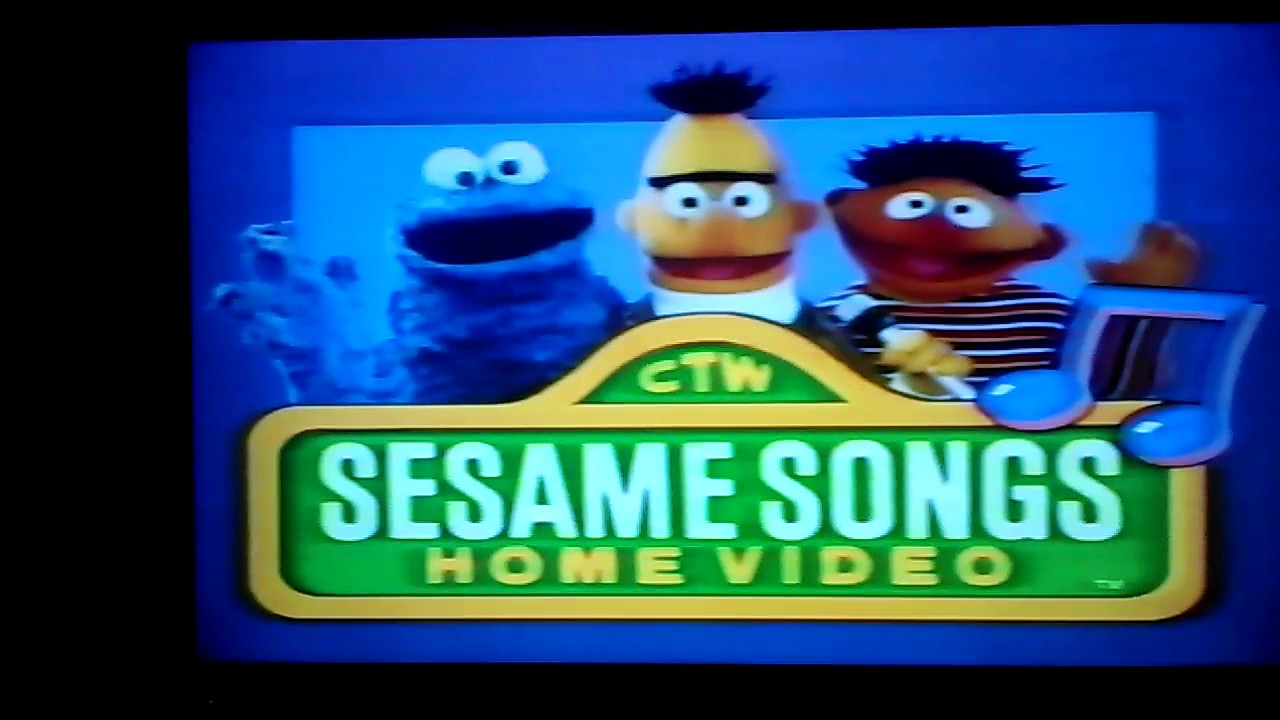 Opening To Sesame Street Sing Yourself Silly 1996 VHS (Sony Wonder ...