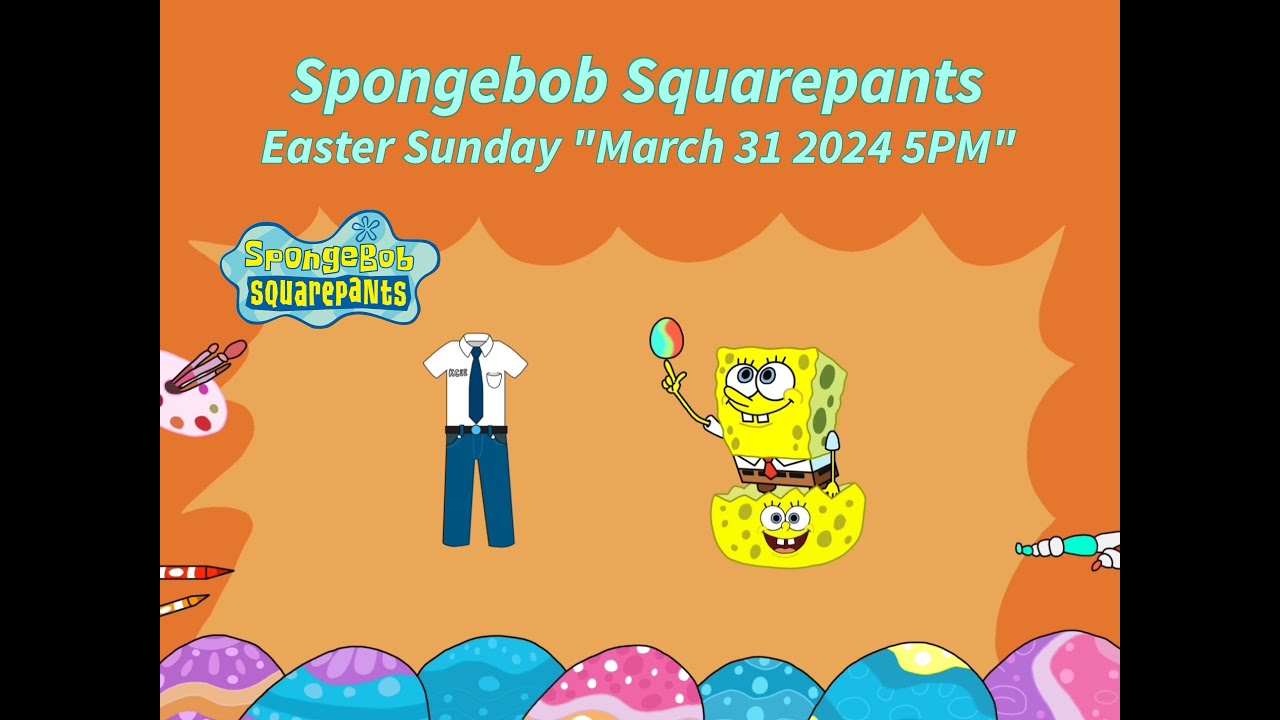 Spongebob Squarepants; Easter Sunday {5PM Christmas Party} №2 - YouTube