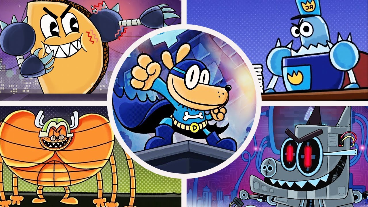 Dog Man: Mission Impawsible - All Bosses & Ending - YouTube