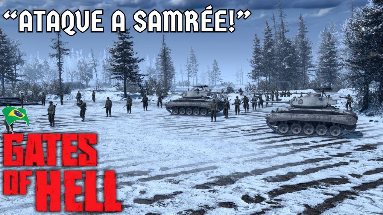 Ataque a Samrée! Chaffee em Combate - Gates of Hell: Ostfront (Gameplay ...