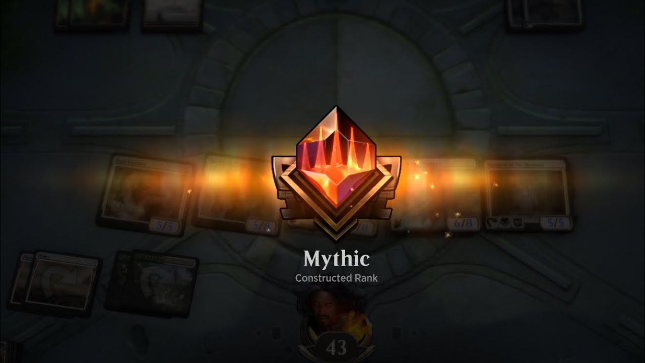 Trying to get to Mythic on Magic The Gathering - YouTube