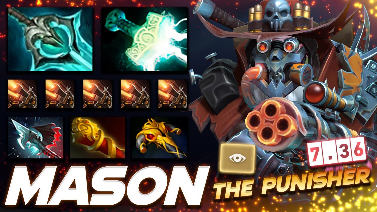 Mason Sniper The Punisher - Dota 2 Pro Gameplay [Watch & Learn] - YouTube