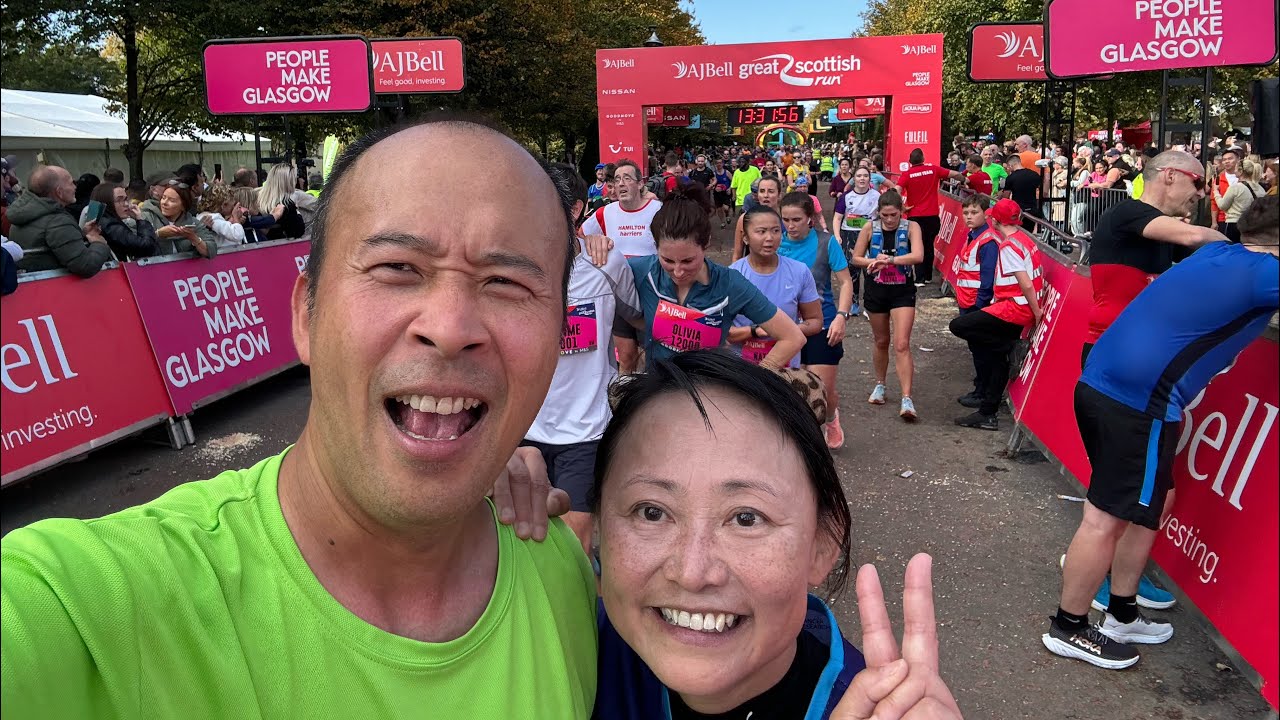 GSR - Our First half marathon in UK - YouTube