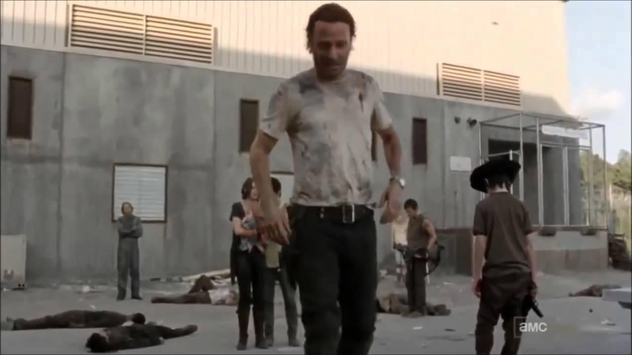 rick finds out carl a rapist:the walking dead remix - YouTube