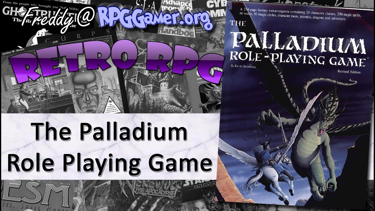Palladium Fantasy Role-Playing Game (Palladium, 1983) | Retro RPG - YouTube