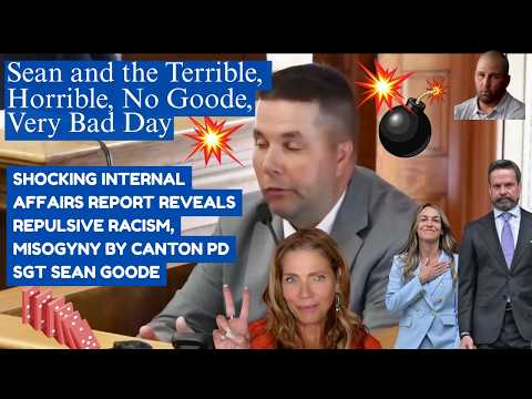 BREAKING: SEAN GOODE's IA REPORT is Out & it's BAD! WORSE THAN PROCTOR  & It's All Happening...