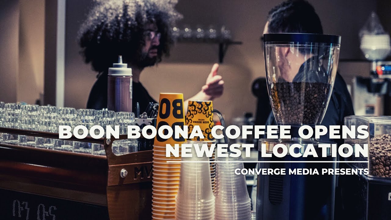Boon Boona Coffee Opens Newest Location - YouTube