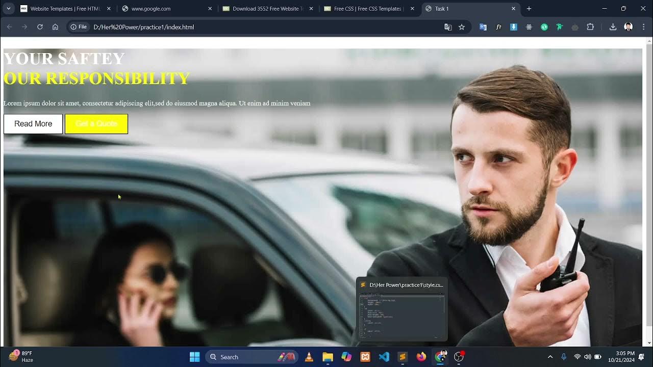 15 CSS fonts and overflow - YouTube