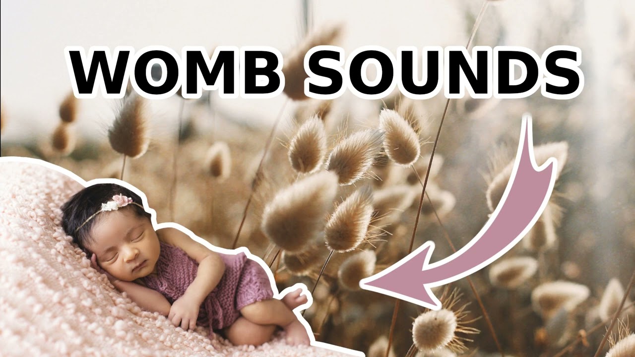 WOMB SOUNDS, sound of the mother's womb, WHITE NOISE- noise to sleep ...