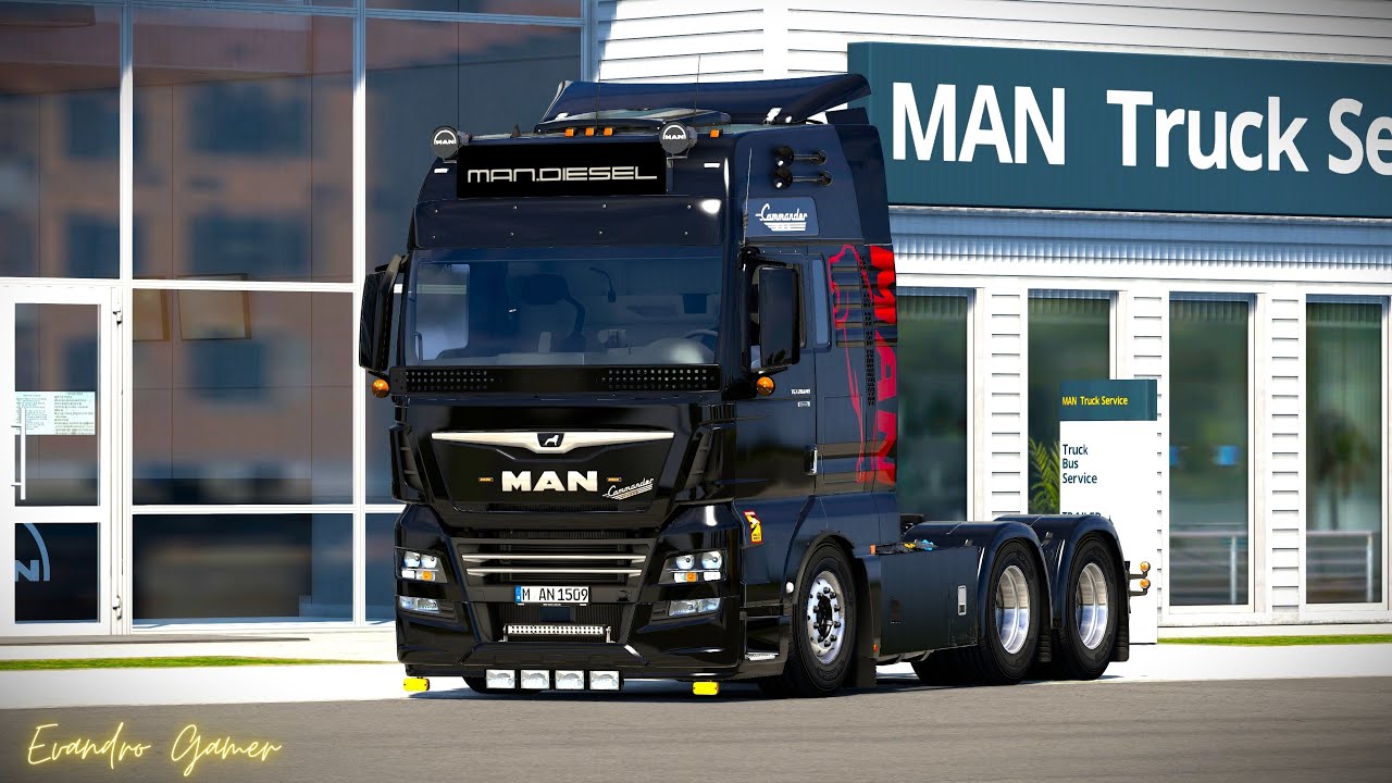 MAN TGX E6 by Gloover (Mega Mod) Update V1.9.7 Ets2 V1.50 - YouTube
