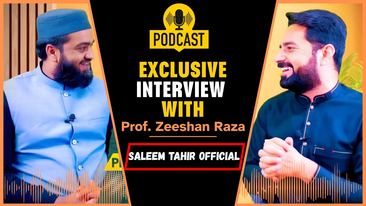 Exclusive Interview With Prof. Zeeshan Raza || Molana Saleem Tahir ...