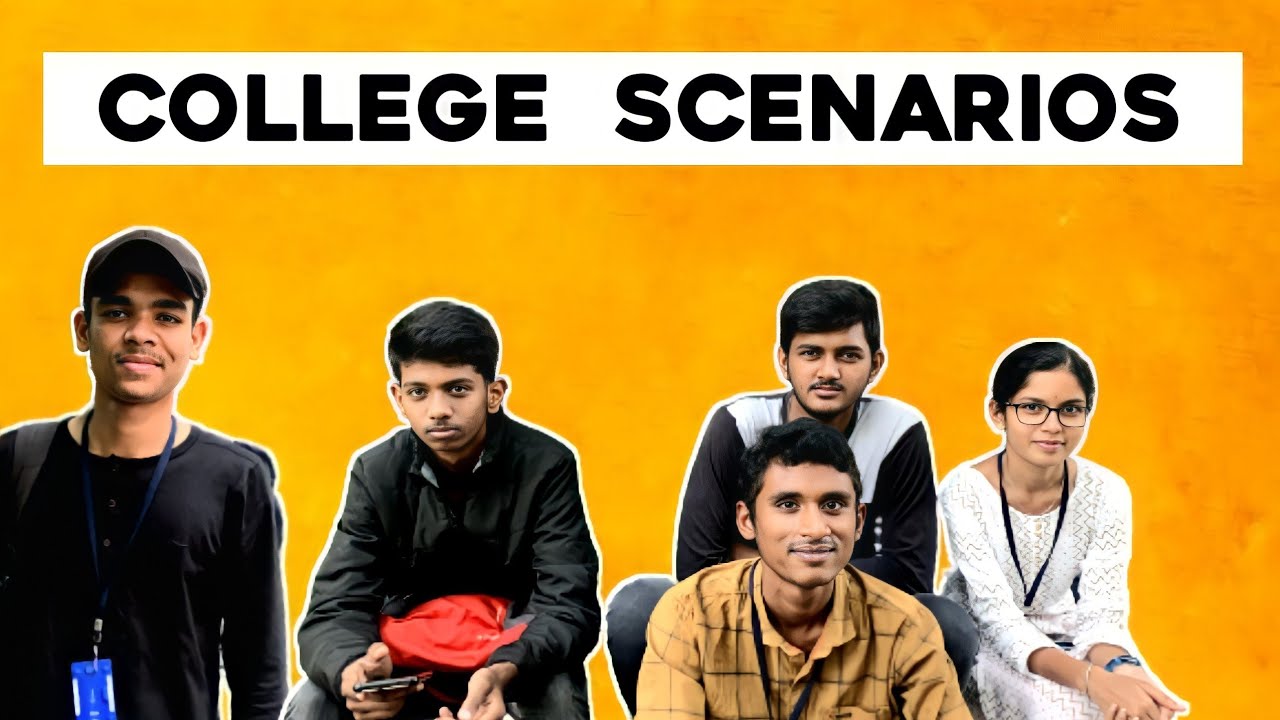 College scenarios | #comedy| #entertainment - YouTube