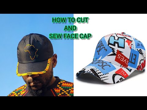 How to Cut and Sew a Face Cap like a Pro #sew #sewing #diy - YouTube