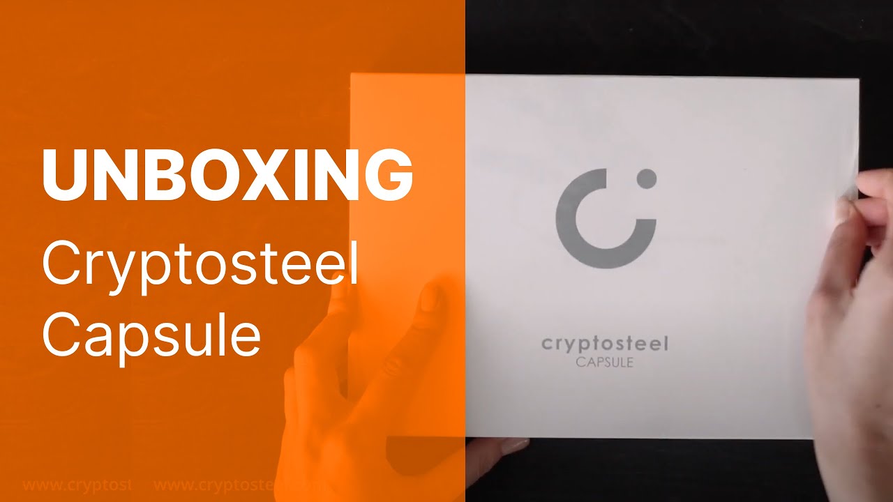 Unboxing the Cryptosteel Capsule - YouTube