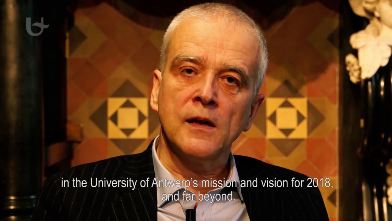 Nieuwjaarsboodschap rector Herman Van Goethem (januari 2018) - YouTube