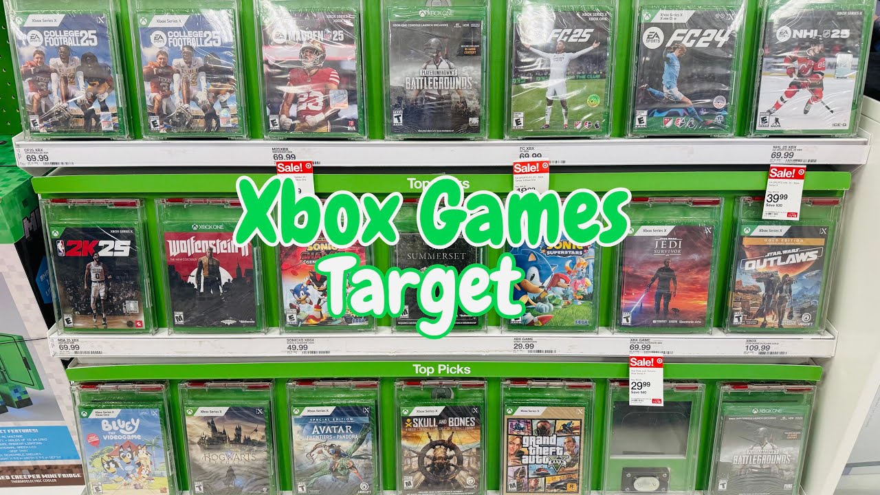 Xbox Games in Target | SALE THIS WEEK November 11 2024 - YouTube