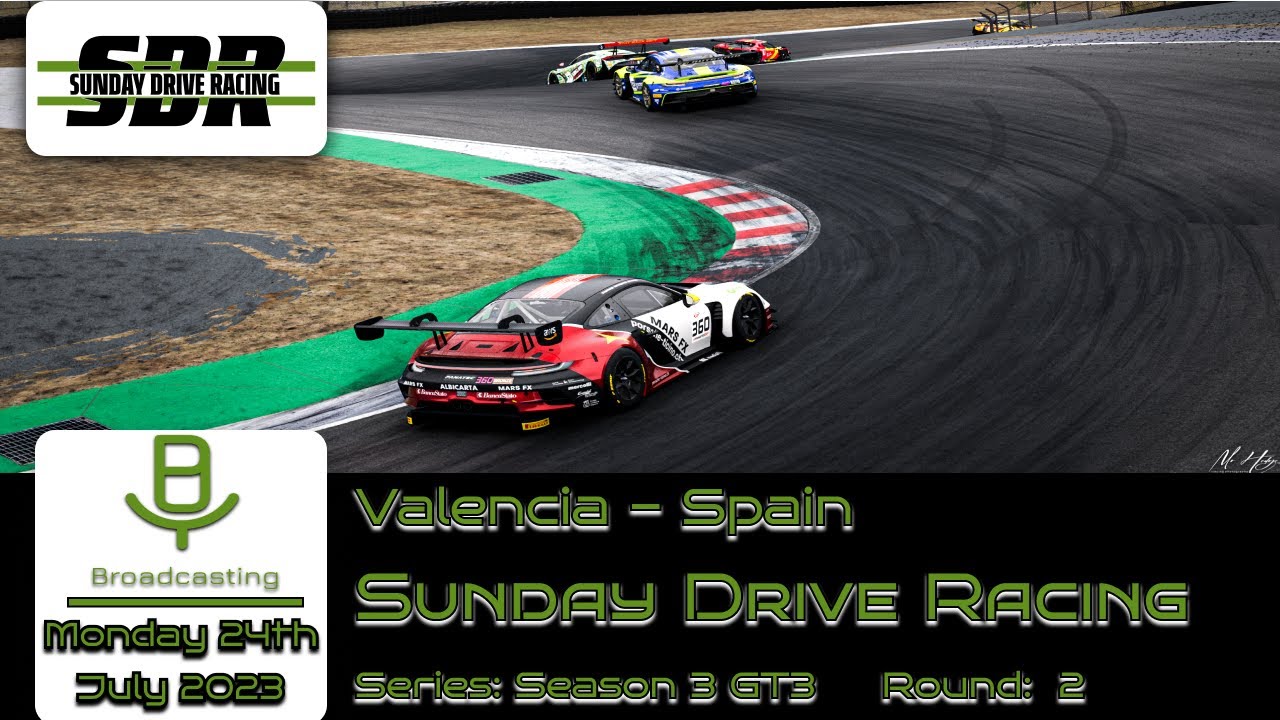 Sunday Drive Racing - (S3) Round 2 Live From Valencia - Spain - YouTube