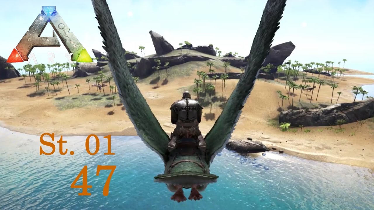 ARK S01-47 "Kurzer Ausflug auf die Insel der Fleischfresser" Let's Play ...