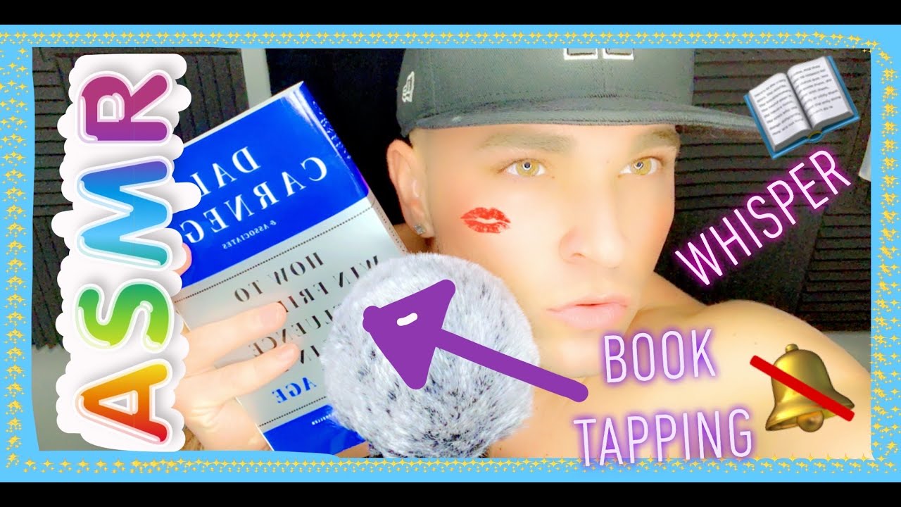 ASMR MALE - Whispering Sounds for Relaxing and Sleeping with Book ...