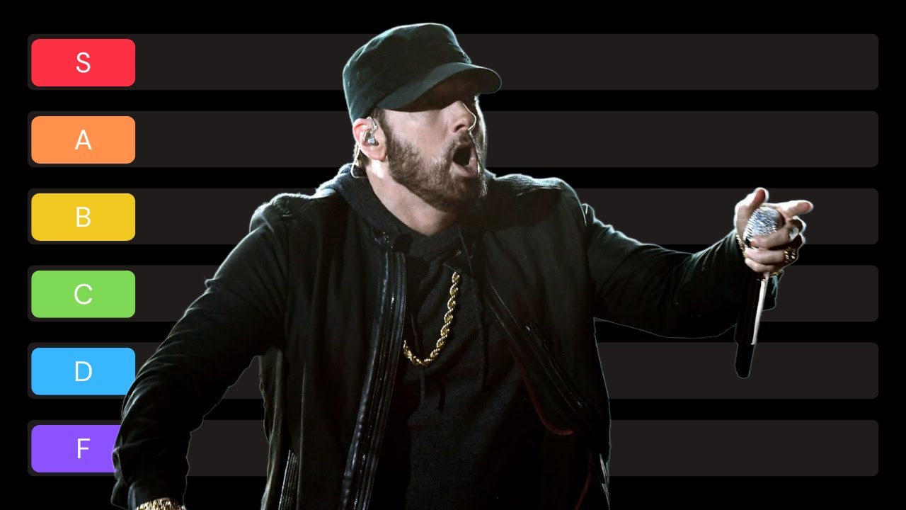 EMINEM ALBUM TIER LIST - YouTube