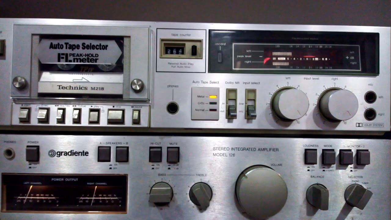 Technics M 218 1 - YouTube