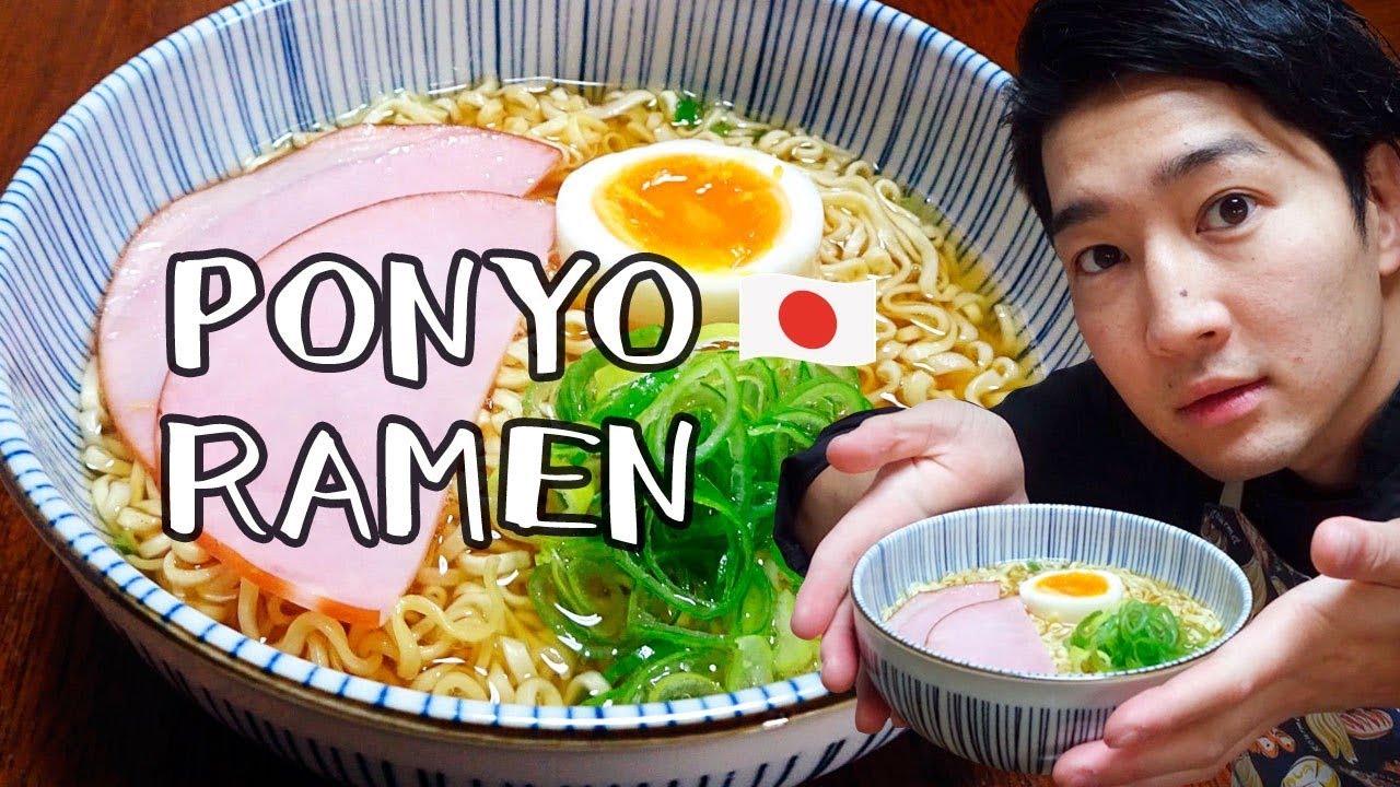 Cómo preparar Ponyo Ramen | ANIME FOOD - YouTube