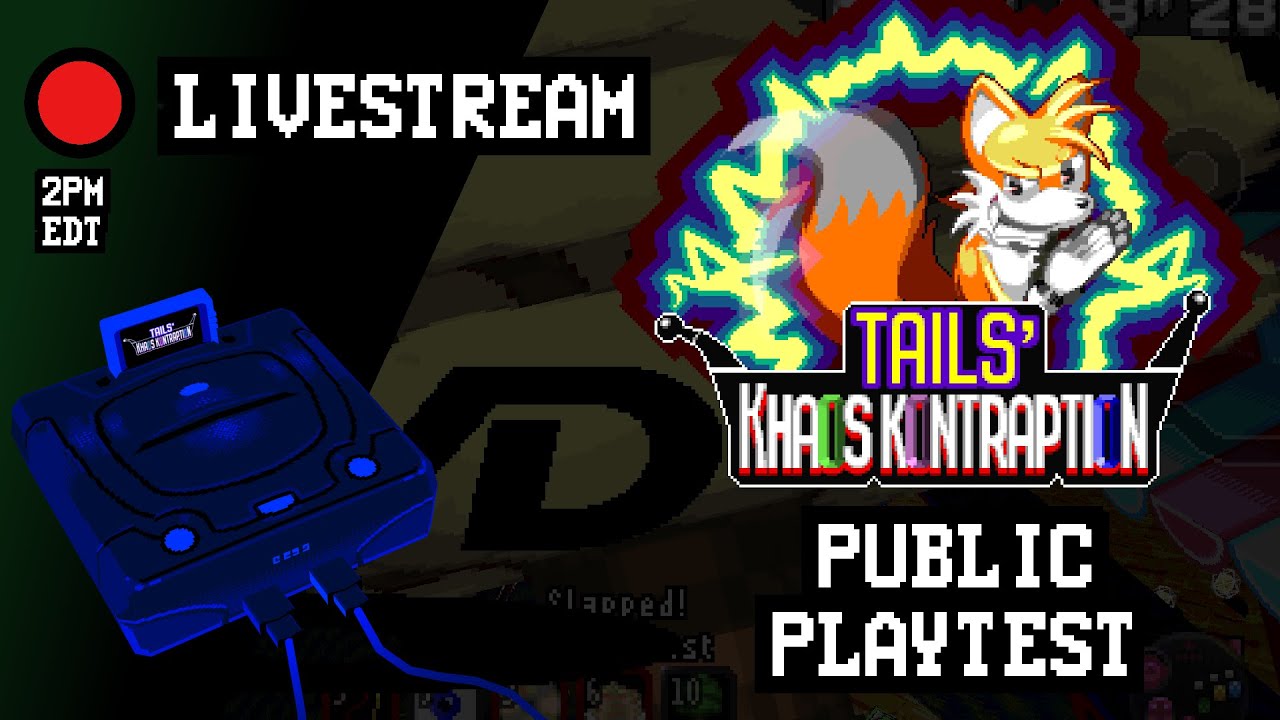 [Ring Racers Mod] Tails' Khaos Kontraption Public Playtest - YouTube