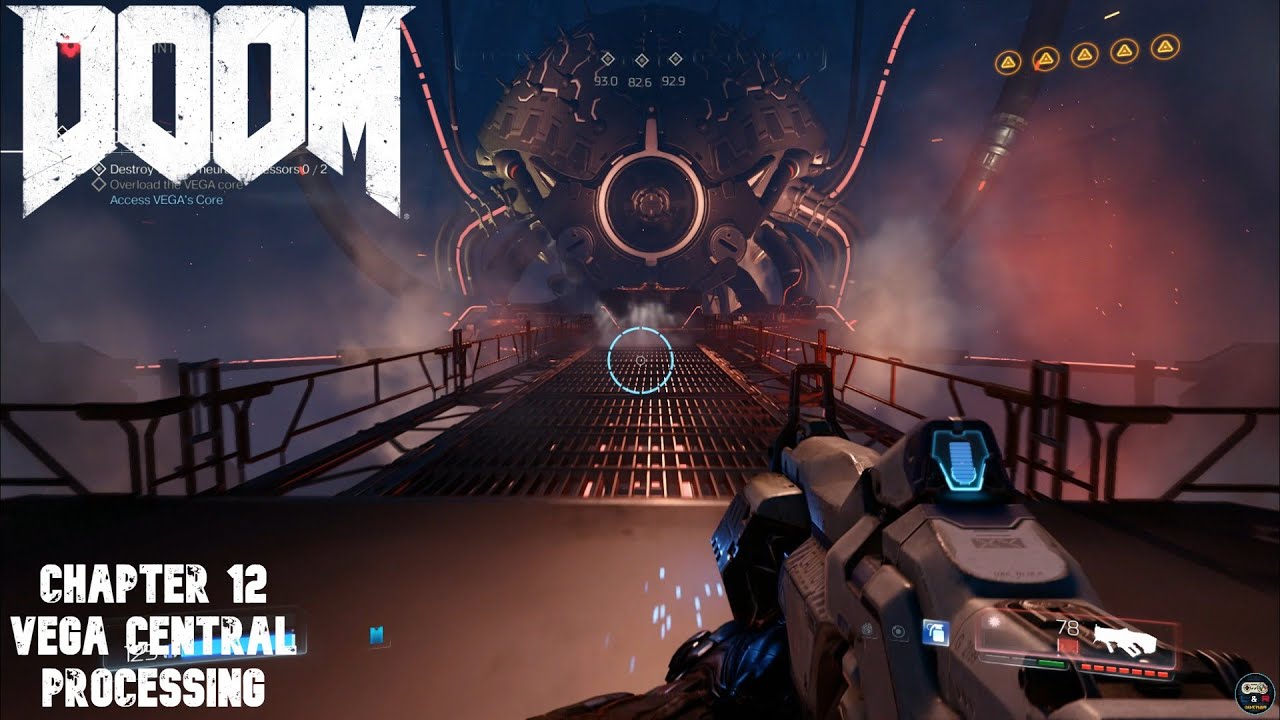 DOOM 2016 - Gameplay Walkthrough Part 12 | VEGA Central Processing (I Am VEGA) - No Commentary ...