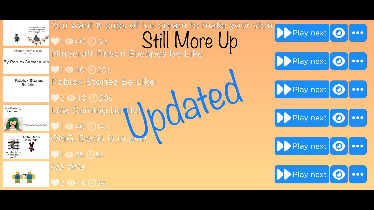 Roblox My Movie-All of My Skits (Updated) - YouTube