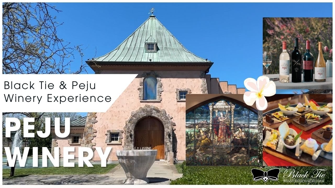 Black Tie and Peju Winery Experience | Napa Valley - YouTube