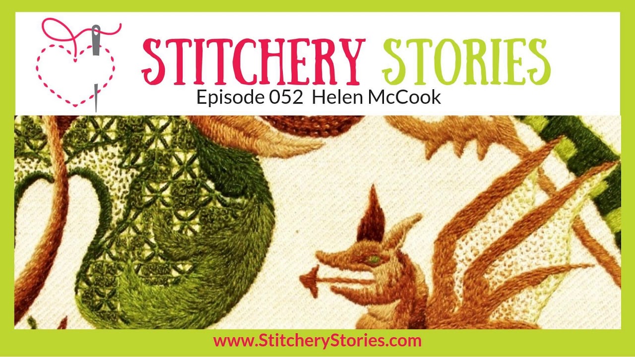Helen McCook: Artisan Hand Embroiderer | Stitchery Stories Embroidery ...