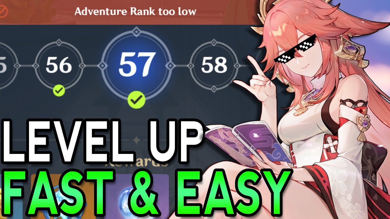 All Ways to Level Up Adventure Rank FAST | Genshin Impact - YouTube