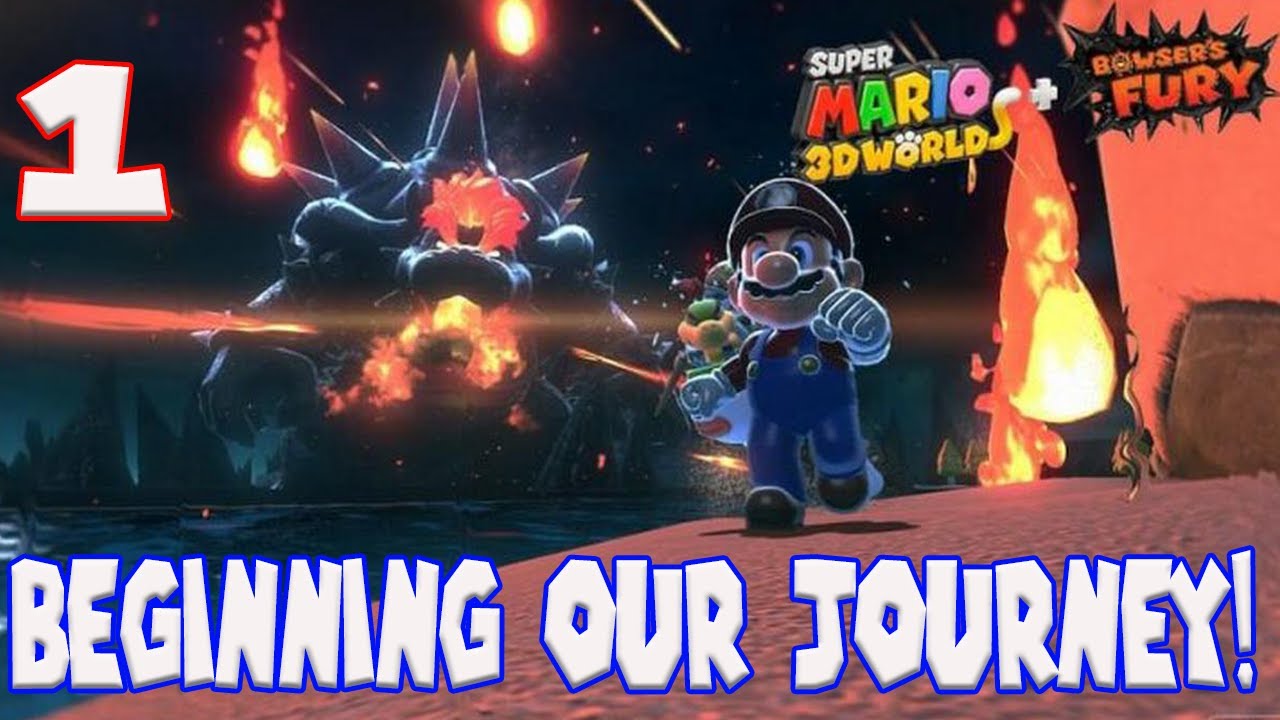 Beginning our Bowser Walkthrough Journey! | Super Mario 3D World ...