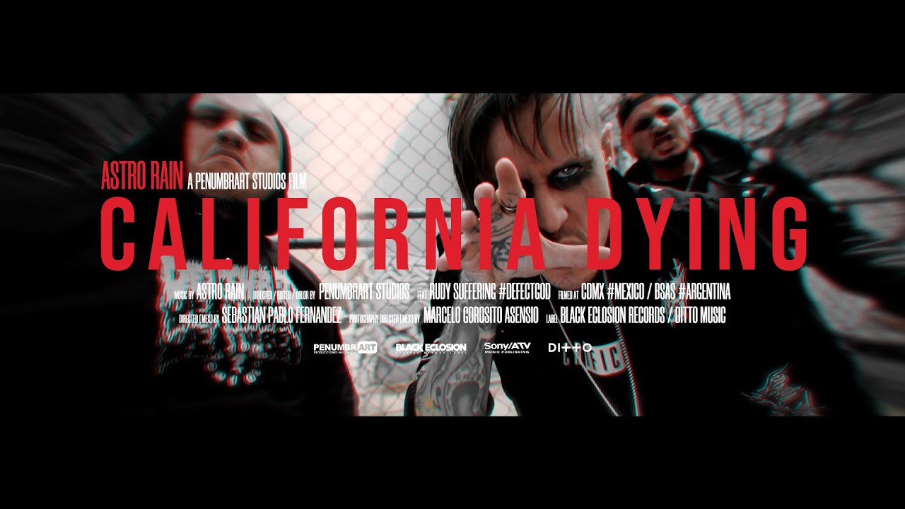 Astro Rain - California Dying (Official Videoclip 4K) - YouTube