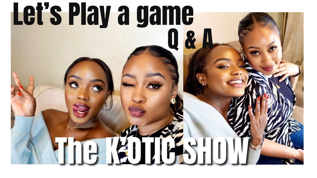 LET'S PLAY A GAME| Q & A With @latifahtago and Staicey Dash| The K'otic ...