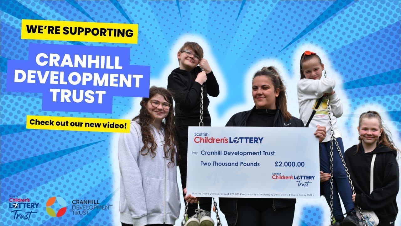 We're supporting Cranhill Development Trust! - YouTube