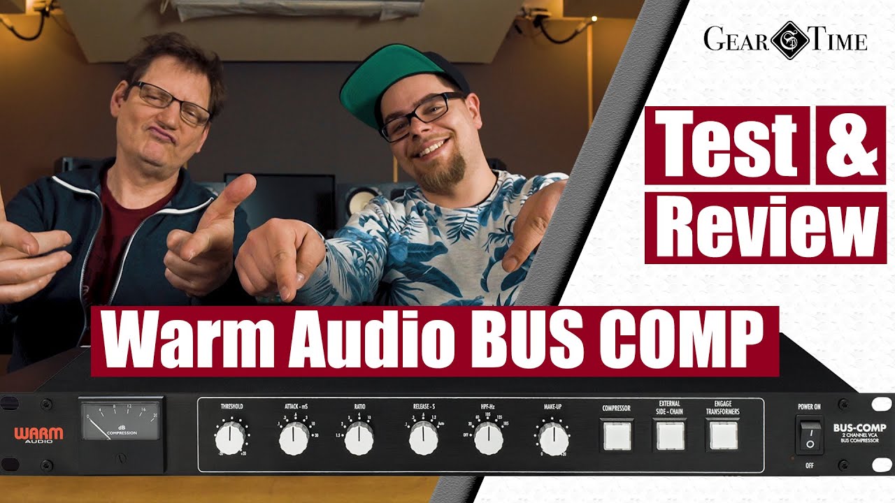 Warm Audio Bus Comp Test & Review | Gear Time - YouTube
