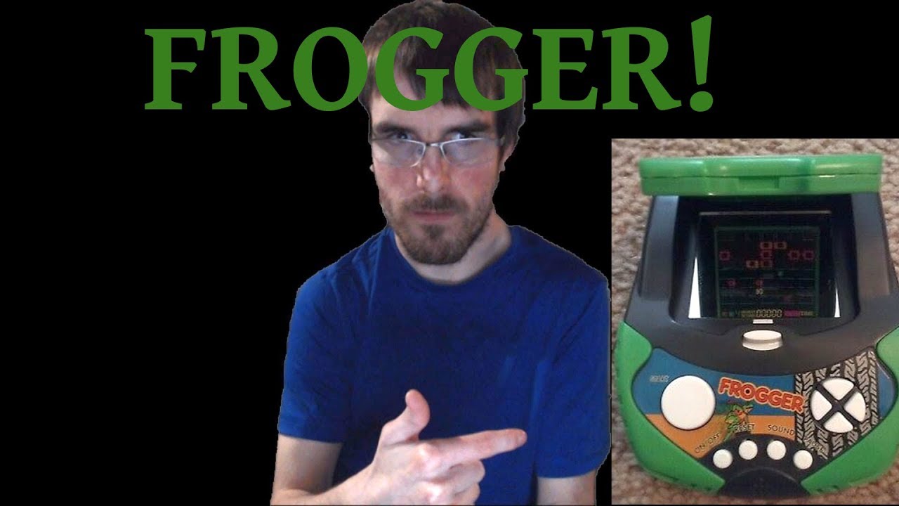 Excalibur Arcade Classic Frogger Handheld Electronic LCD Game - YouTube