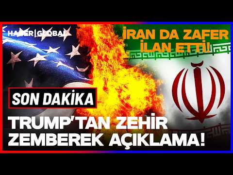 SON DAKİKA Trump'tan Ortalığı Karıştıran Açıklama! İran'dan ABD'yi Çıldırtan Şartlar!