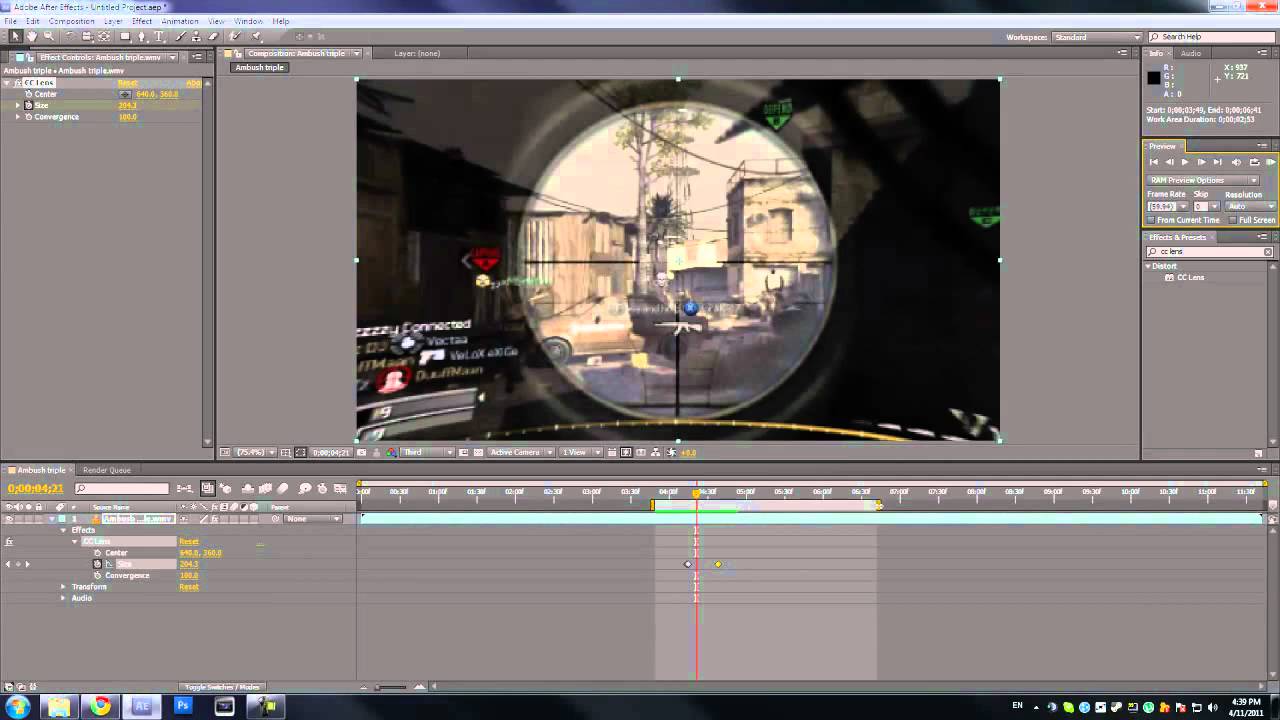 CC Effects | Adobe After Effects Tutorial - YouTube