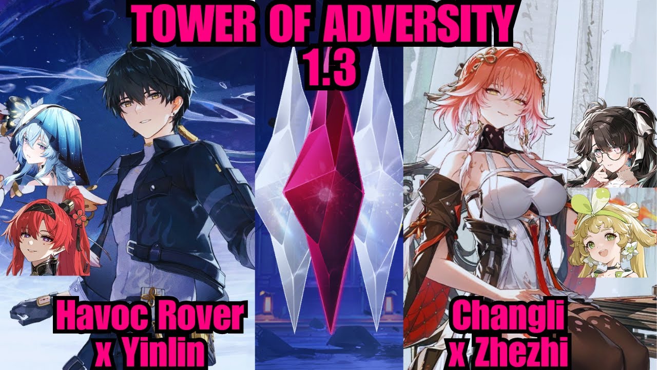 New TOA 1.3 S3 Havoc Rover x S0 Yinlin & S0 Changli x S0 Zhezhi Tower ...